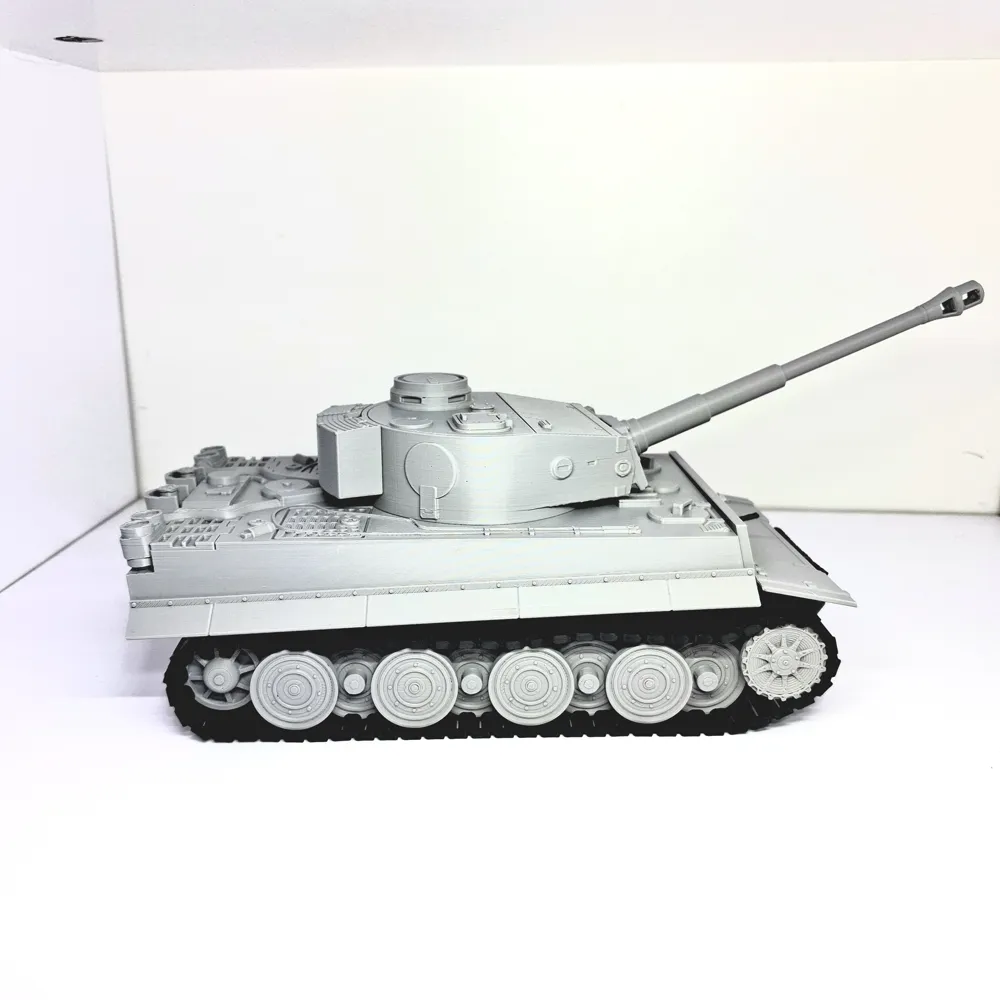 TIGER 1 1/35 SCALE TANK MODEL - Free 3D Print Model - MakerWorld