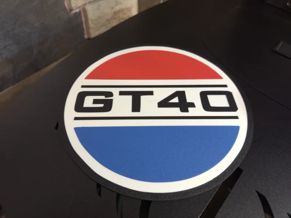 Ford Gt 40 logo by massimilianocoffetti - MakerWorld