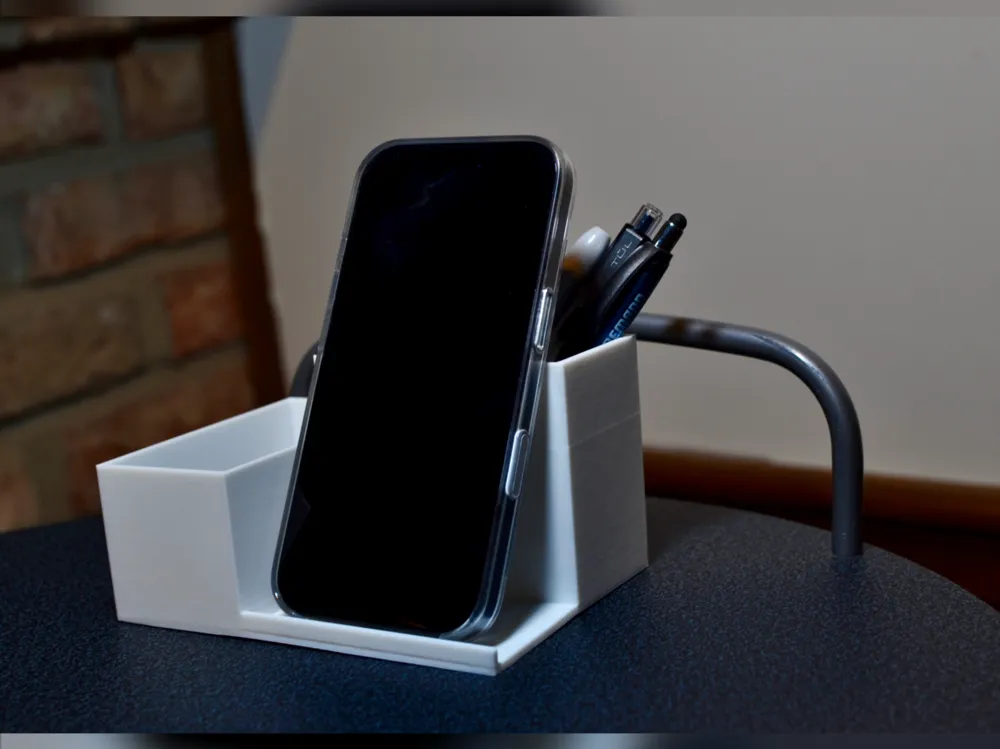 Phone Stand Desktop Organizer by ferretdesigns - MakerWorld
