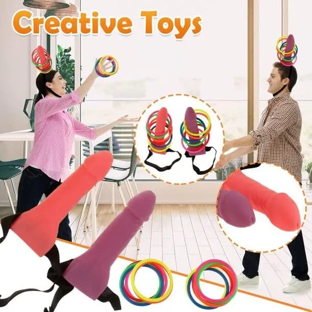 Dick Head Hoopla Ring Toss Game by phallophobia - MakerWorld