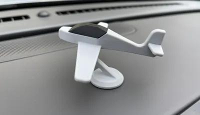 Inertia-following Glider Airplane Ornament Toy by Noke MakerWorld: Download Free 3D Models