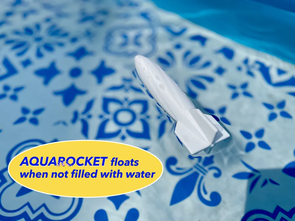 AquaRocket: Pool Torpedo with Water Inside! - Free 3D Print Model ...