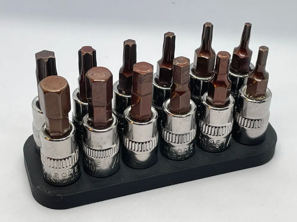 Hex bit holder by Ivo - MakerWorld
