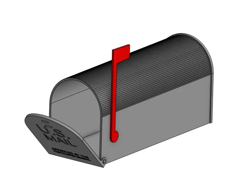American Mailbox by Spin3D MakerWorld: Download Free 3D Models