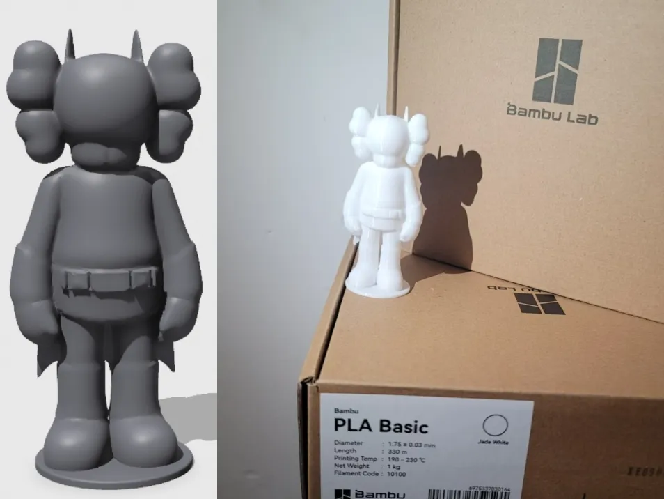 KAWS Companion Bearbrick batman version by Boombulab - MakerWorld