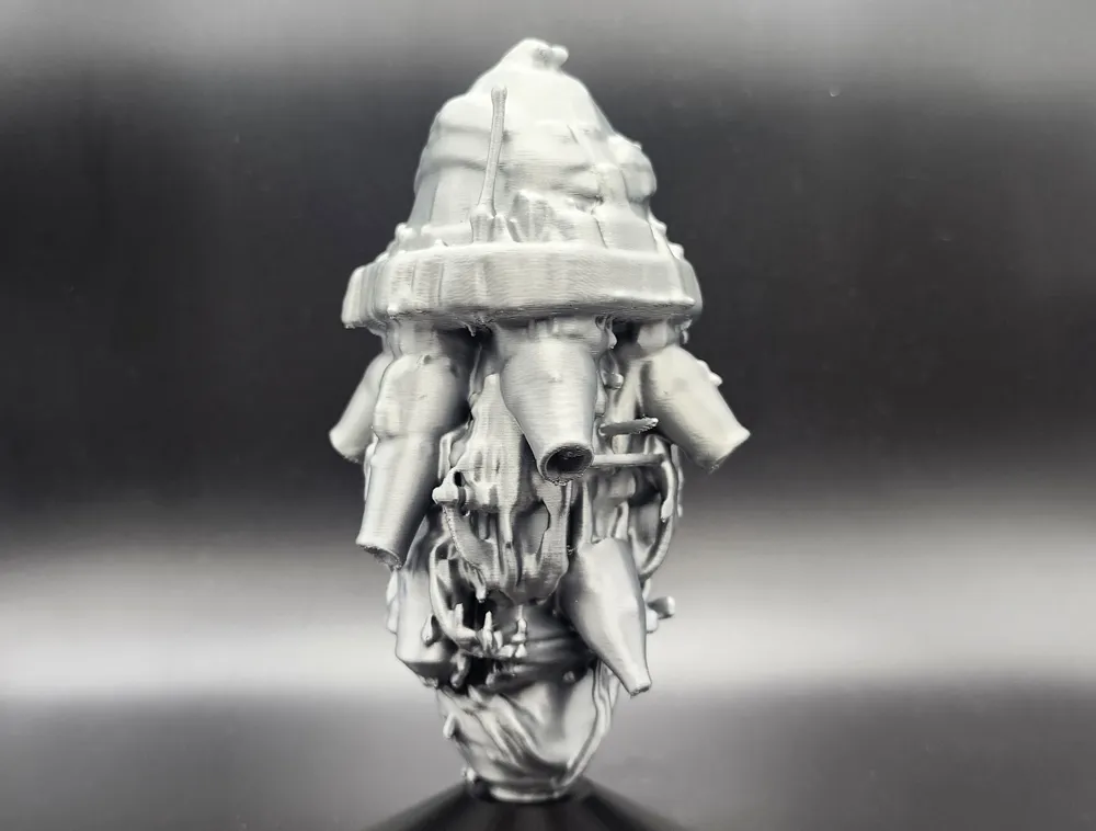 5th Element Mondoshawan Spaceship w/stand by Triple G Workshop - MakerWorld