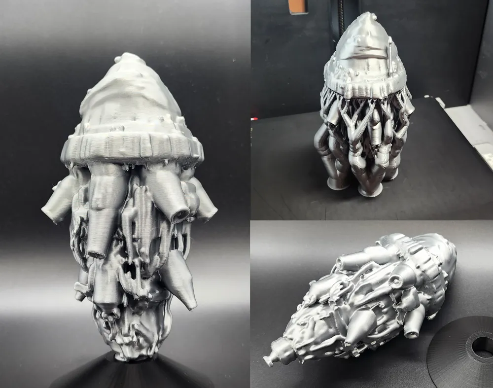 5th Element Mondoshawan Spaceship w/stand by Triple G Workshop - MakerWorld