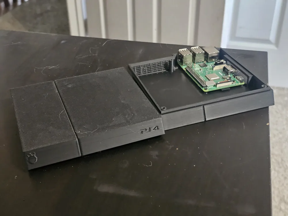 PiStation 4 -- Raspberry Pi 3b,4,5 PS4 Themed Case by CincinnatiDesigns ...