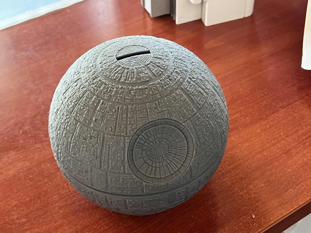0.2mm grey color death star Remixed by Pető Roland MakerWorld: Download ...