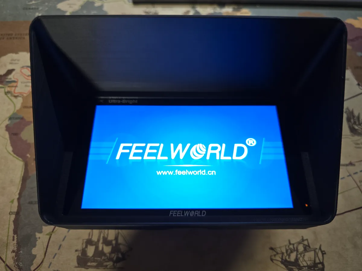 Sunhood for FEELWORLD 6'' Touch Field Monitor by wusiu MakerWorld ...