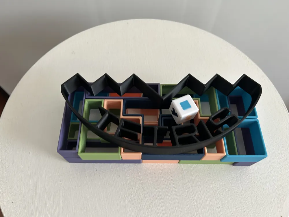 Tetris balance game by Liuk MakerWorld: Download Free 3D Models