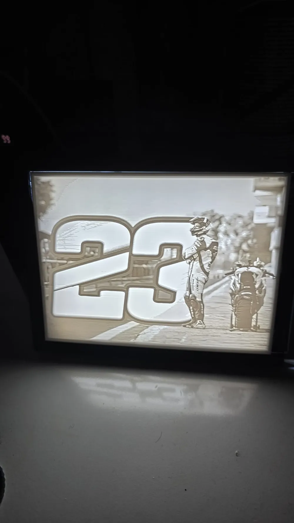 Lithophanie Luca Salvadori 23 comme un gentleman - Modèle d'Impression ...