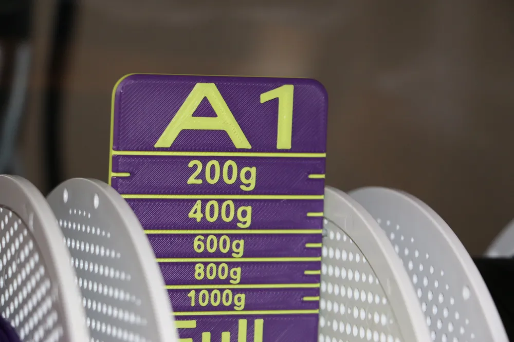 Filament Spool Meter by SlickPrintMakerWorld: Download Free 3D Models