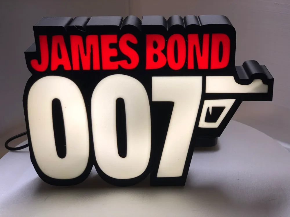 James Bond 007 Lightbox V2 by E.T - MakerWorld