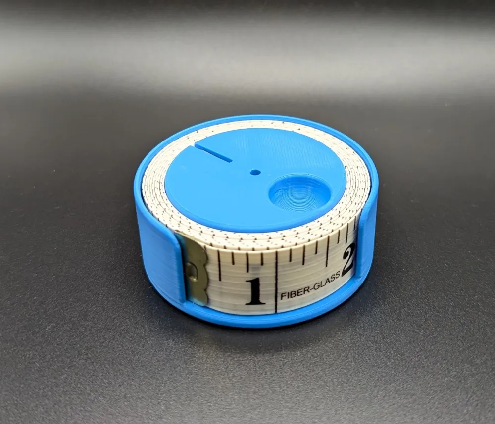 Soft Tape Measure Spool - Print in Place - Free 3D Print Model - MakerWorld