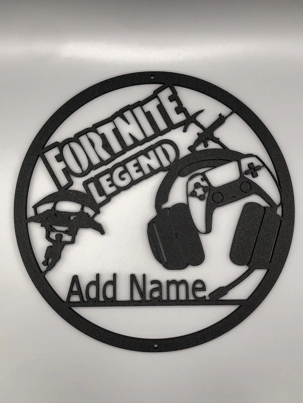 Fortnite Legend PS5 Gaming Sign - Free 3D Print Model - MakerWorld