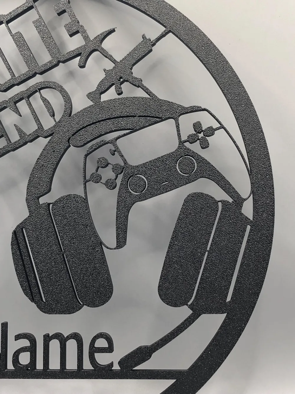 Fortnite Legend PS5 Gaming Sign - Free 3D Print Model - MakerWorld