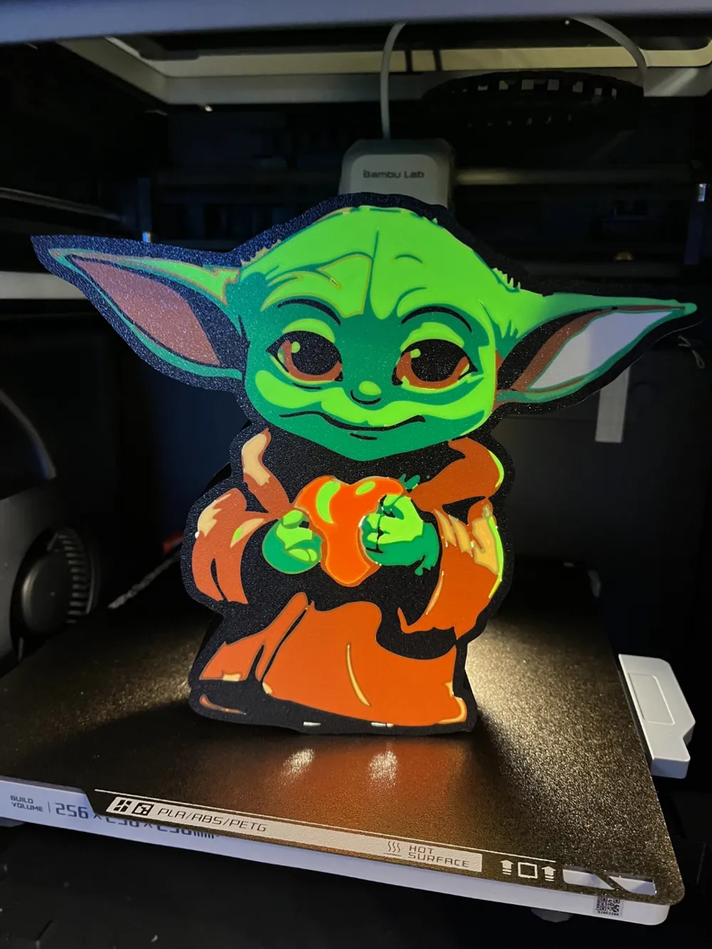 Grogu / Baby Yoda lightbox by MarioB - MakerWorld
