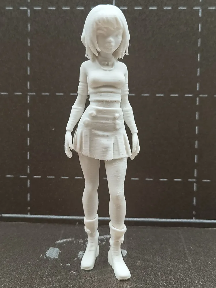Emo goth cheerleader girl by hobbie_Of_The_Week MakerWorld: Download ...