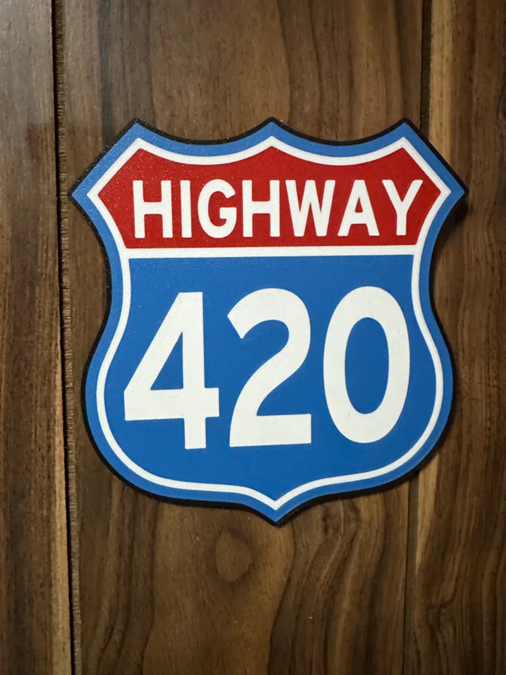 highway 420 lightbox/ wall art by tropicgtiturbo - MakerWorld