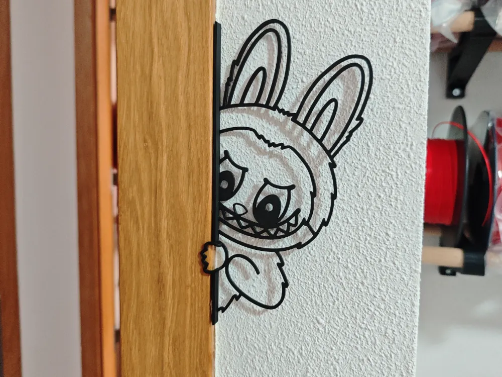 Labúbu Wall Art / Door Art (labuboo, labu bu) by Jotasct MakerWorld ...