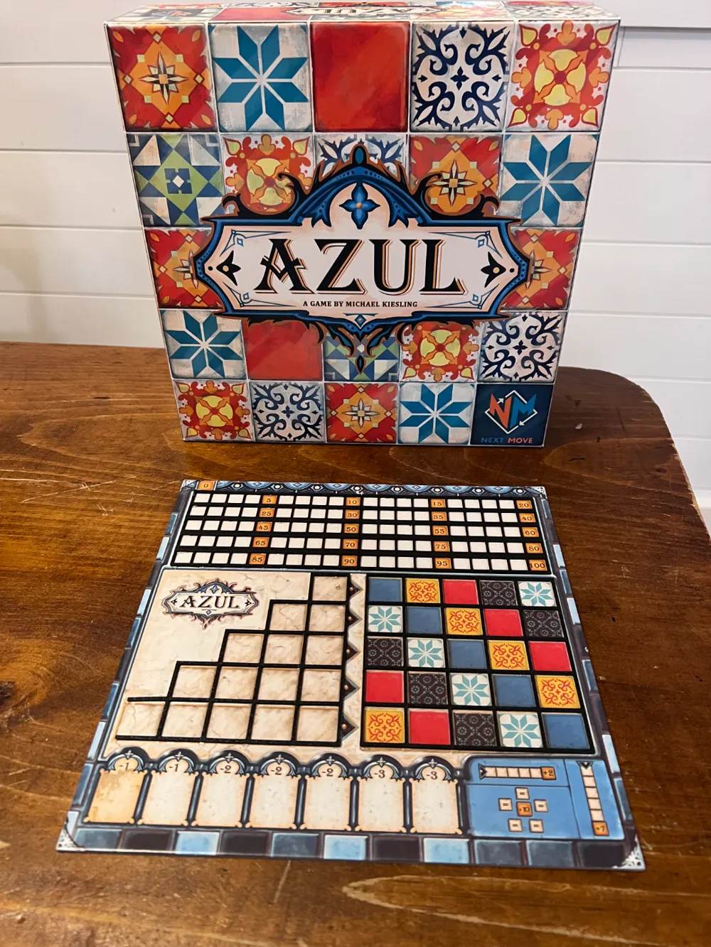 Azul Board Game Overlay for A1 Mini by Beanstalk - MakerWorld