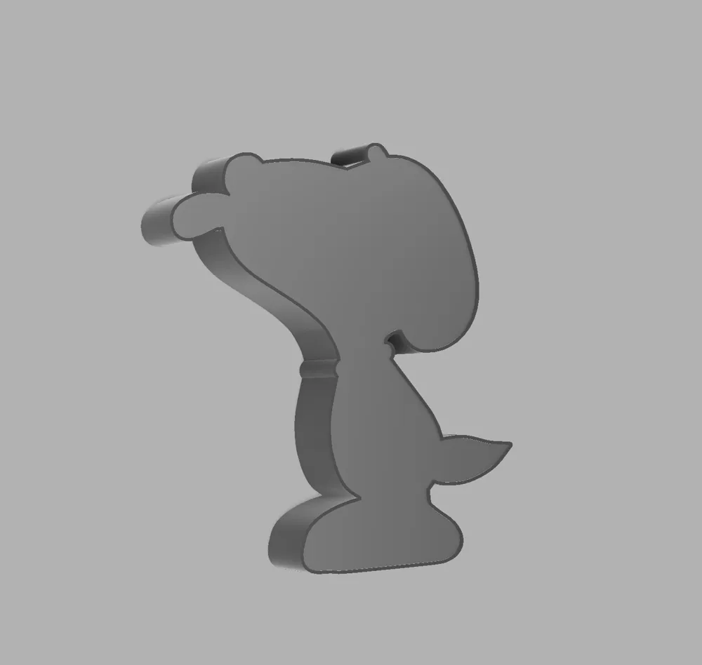 Snoopy Lightbox Led Lamp Peanuts by 3DGenius - MakerWorld