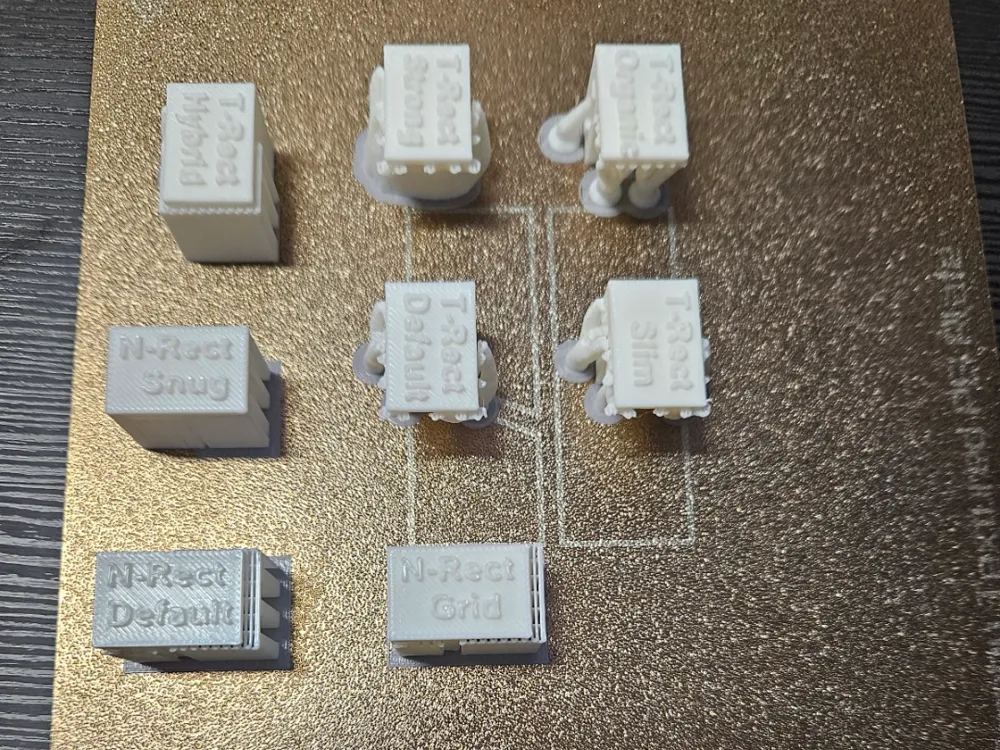 Tree Support Option Samples by k3ldar MakerWorld: Download Free 3D Models