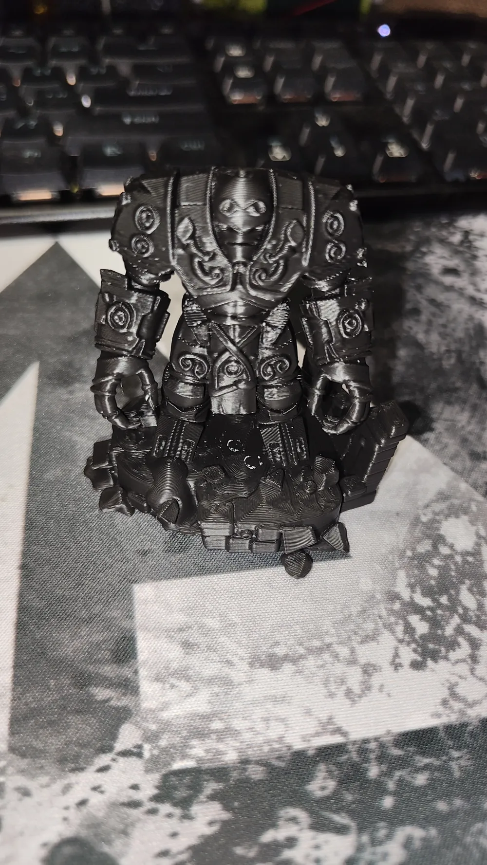 Majestic Stone Golem Miniature - Free 3D Print Model - MakerWorld
