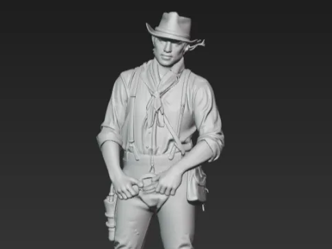 Arthur Morgan di RDR2 - figure red dead redemption - Free 3D Print ...