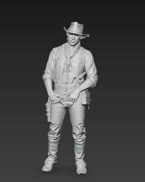 Arthur Morgan di RDR2 - figure red dead redemption - Free 3D Print ...
