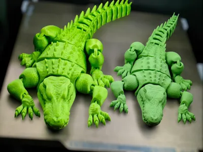 Swamp King: Articulated Gator! by TomczukCustoms MakerWorld: Download ...