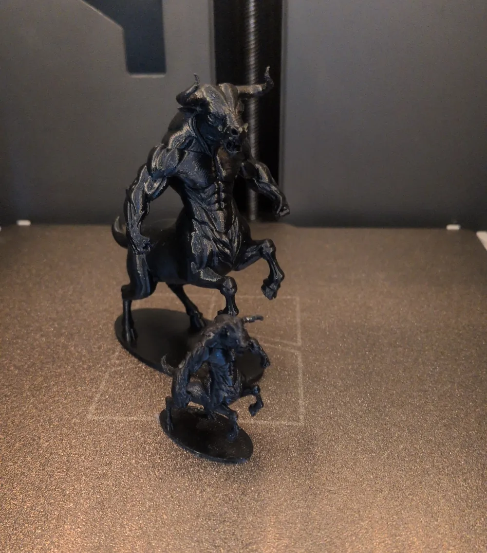 Centaur-Minotaur Ultra High Detail 5-15cm - Free 3D Print Model ...