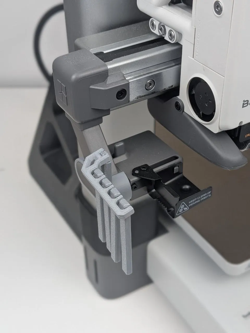 Bambu Lab A1 Series Articulating Poop Deflector - Free 3D Print Model ...