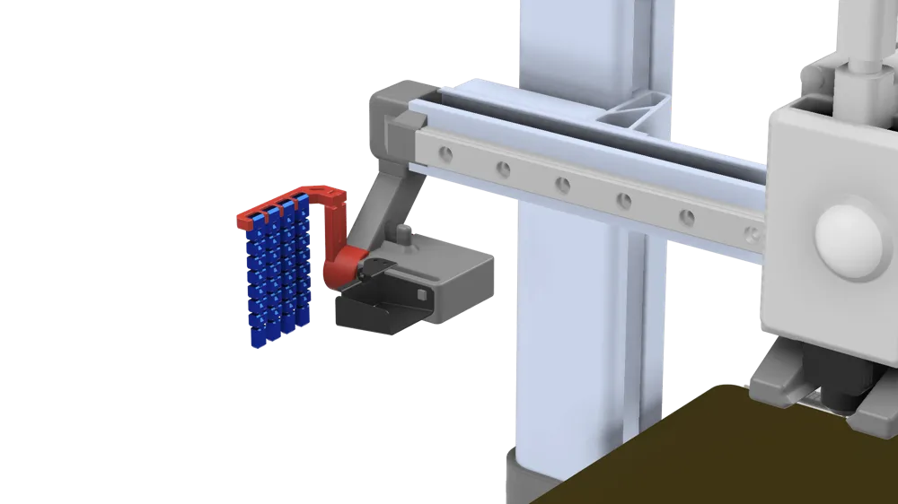 Bambu Lab A1 Series Articulating Poop Deflector - Free 3D Print Model ...
