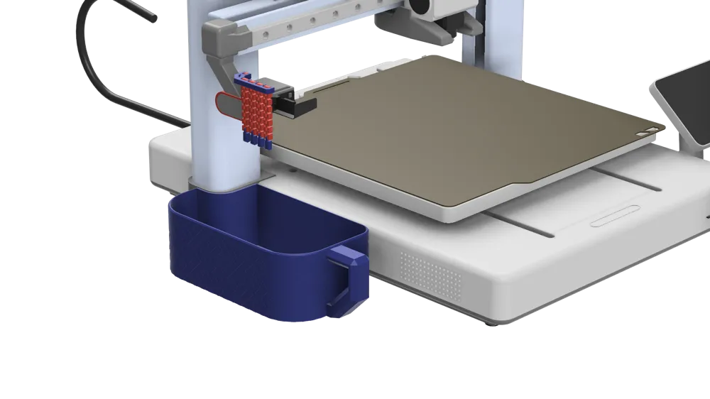 Bambu Lab A1 Series Articulating Poop Deflector - Free 3D Print Model ...