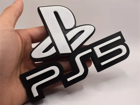 Logo Ps5 Remixed by Trax MakerWorld: Download Free 3D Models