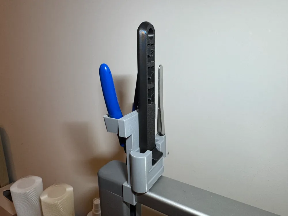 Bambu A1 top mount holder for scraper and tools Remixed by romn ...