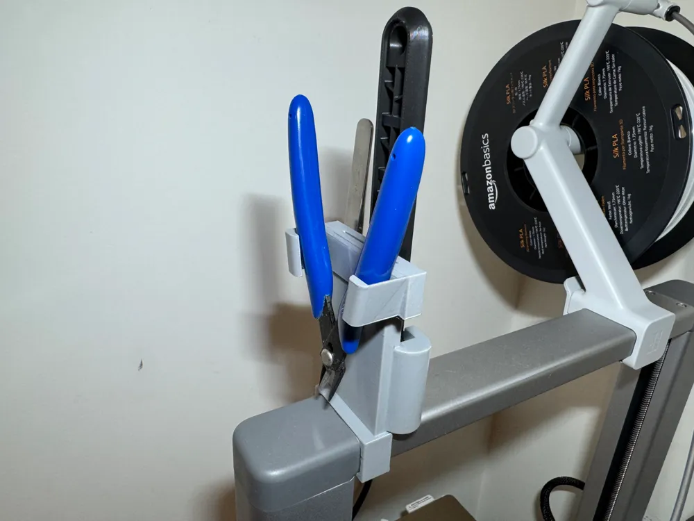 Bambu A1 top mount holder for scraper and tools Remixed by romn ...