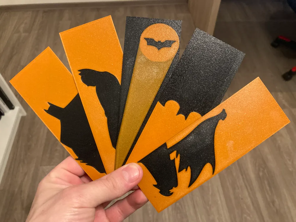 Batman bookmarks by jakubhroch - MakerWorld