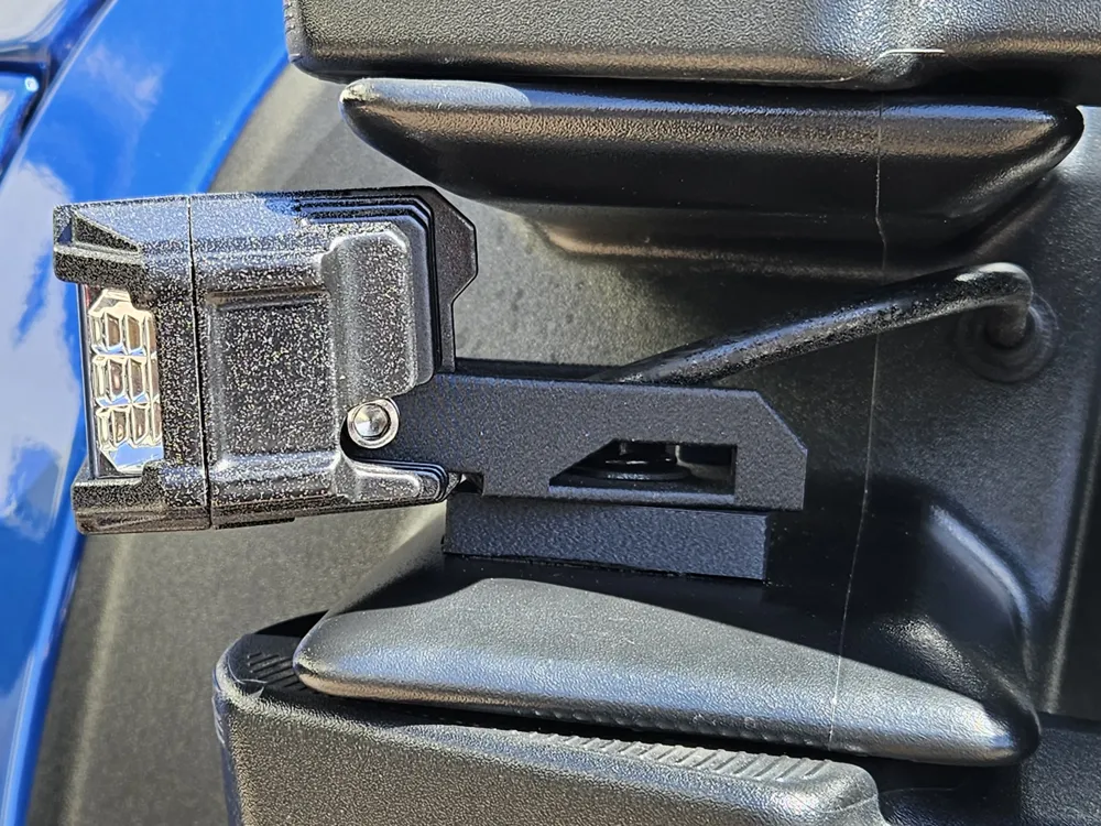 Truck Tow Mirror Pod Ditch Light Mount System by ProjectSkyDroid ...