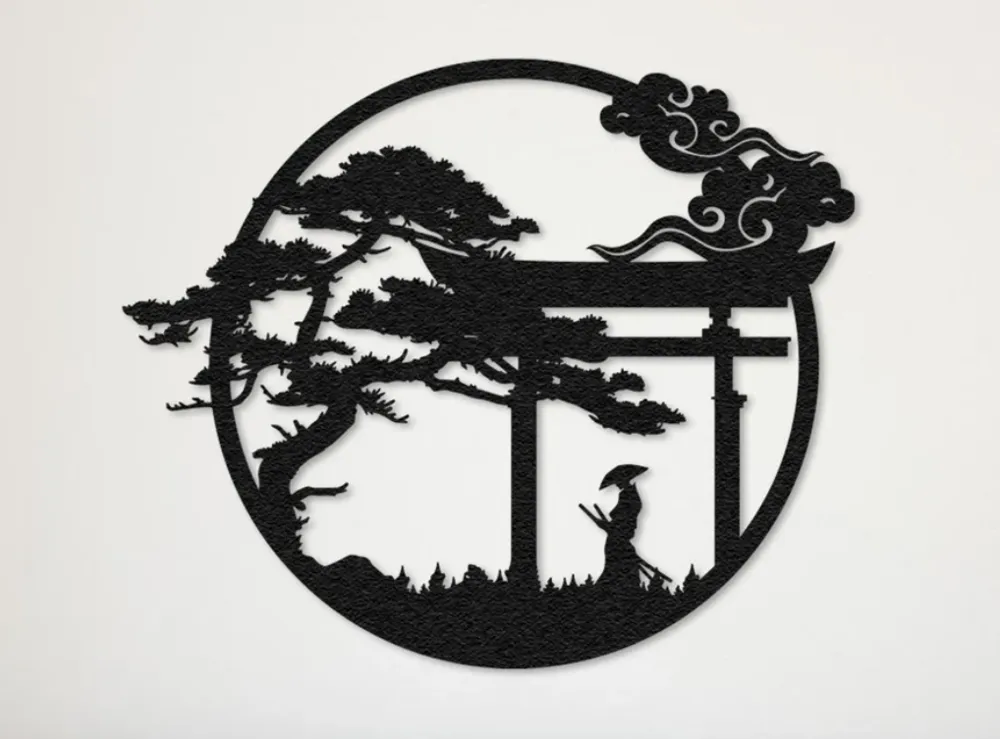 Wall Art - Samurai by maegu_ - MakerWorld