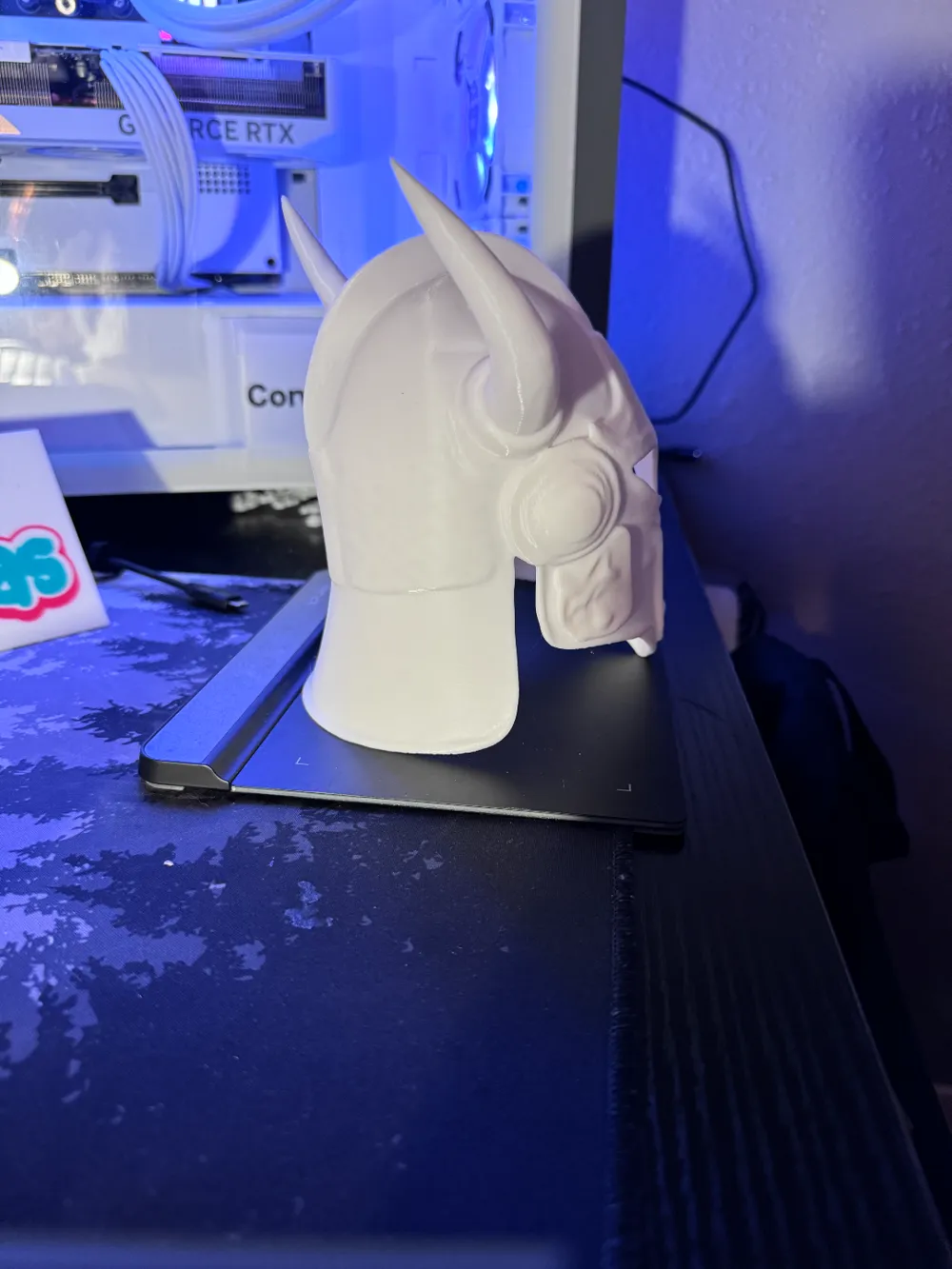 The Horned Shadow Helm by CorwineCustoms.3D LLC - MakerWorld