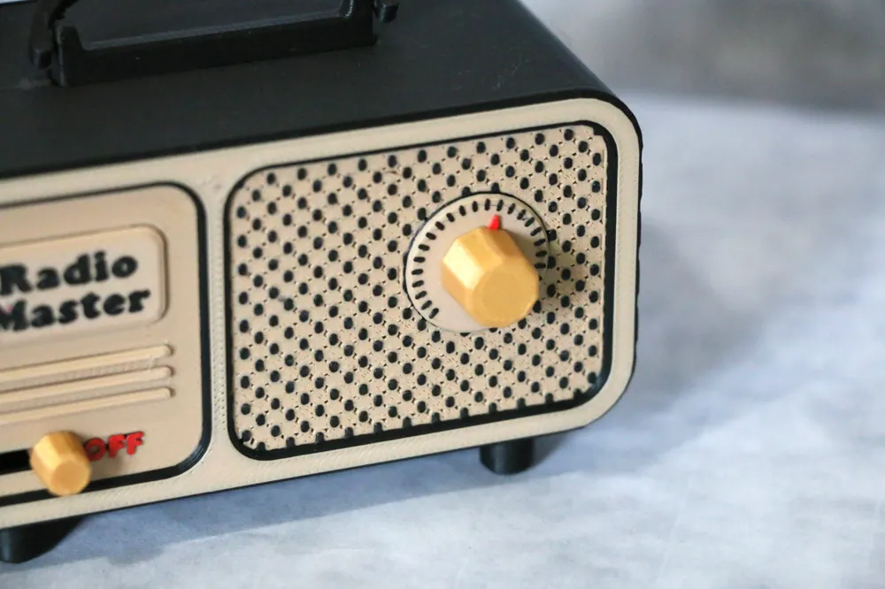Vintage Radio Music Box - Free 3D Print Model - MakerWorld