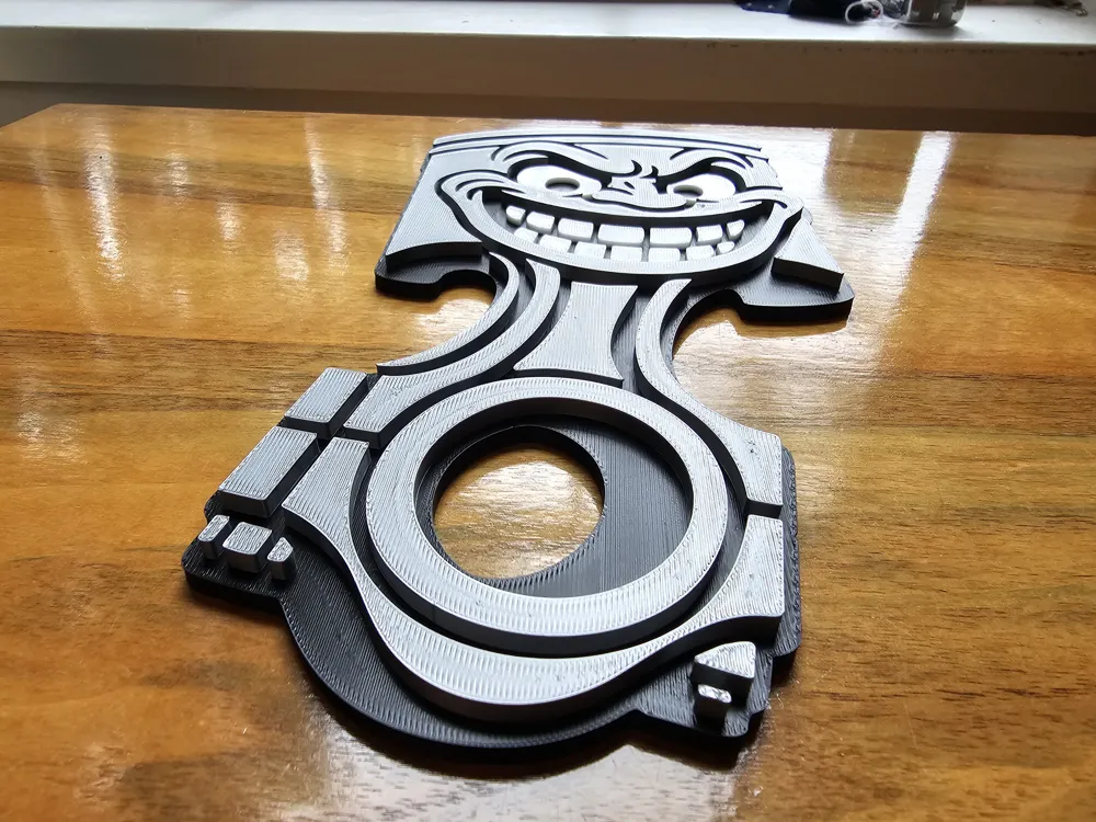 Placa 3D Traquina do Pistão por Fast3D MakerWorld: Baixe modelos 3D gratuitos