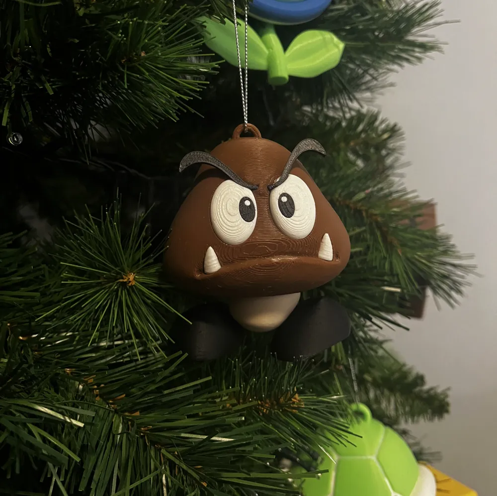 Super Mario Goomba Christmas tree decoration Remixed by AM Maker ...