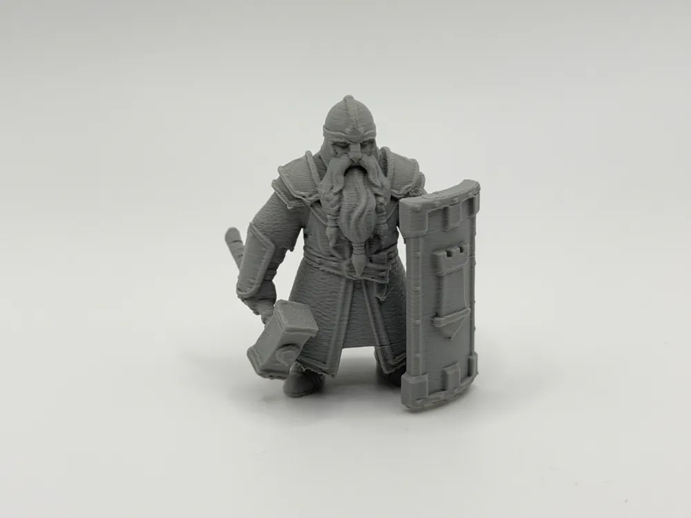 Stonewall Deepbeard DnD Miniature - Free 3D Print Model - MakerWorld
