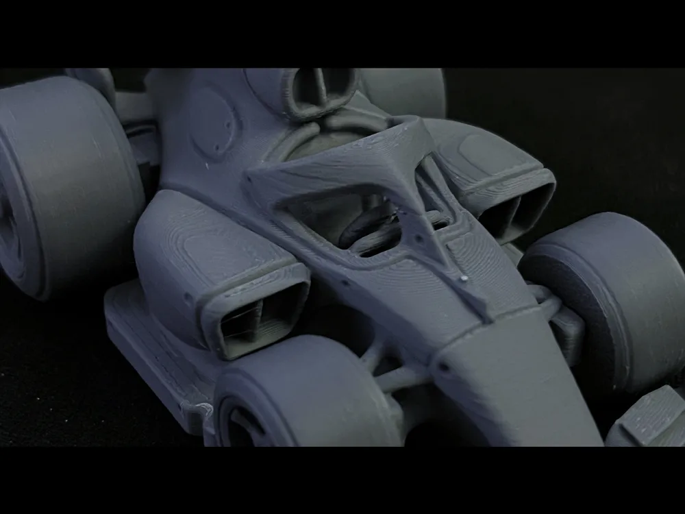 Mercedes W11 Articulated Assembly Toy Car (No Glue Required) by 雪山的造物 ...