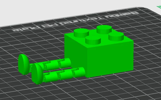 Articulated Brick Buddy - Free 3D Print Model - MakerWorld