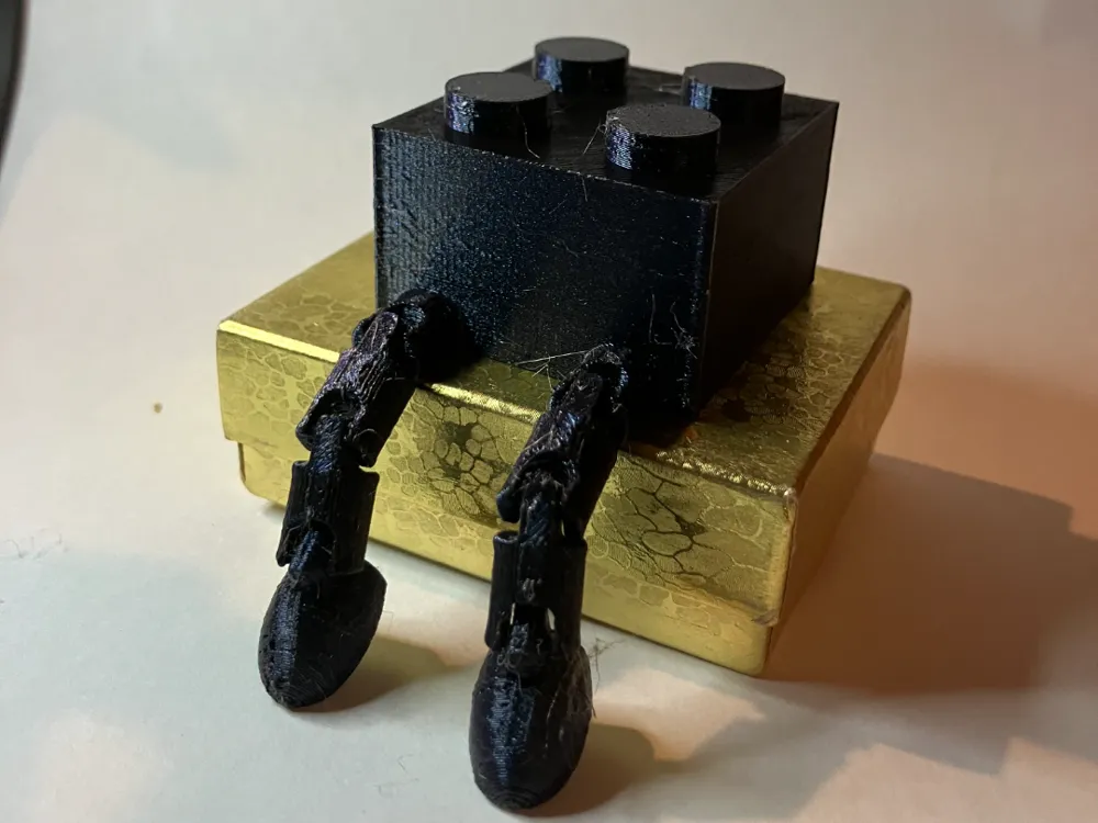 Articulated Brick Buddy - Free 3D Print Model - MakerWorld